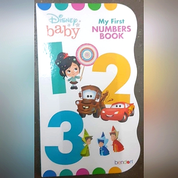 Bendon | Other | New Disney Baby My First Numbers Board Book | Poshmark